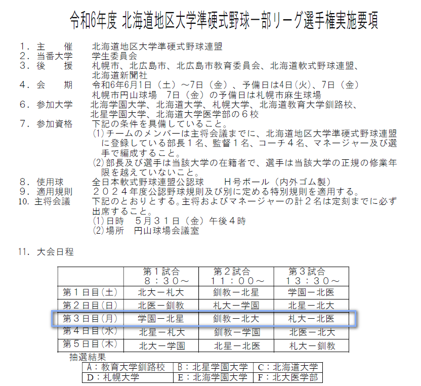 R6_1L_Guideline3 – 北海道地区大学準硬式野球連盟